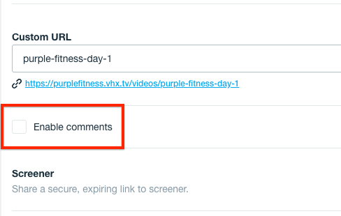 Enable and disable comments on Vimeo OTT videos – Vimeo Help Center